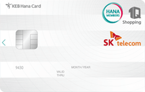 하나카드 SKT 고객용 1Q 카드 Shopping - 포인트를 현금처럼 쓰는 하나멤버스 신용카드 | 뱅크샐러드